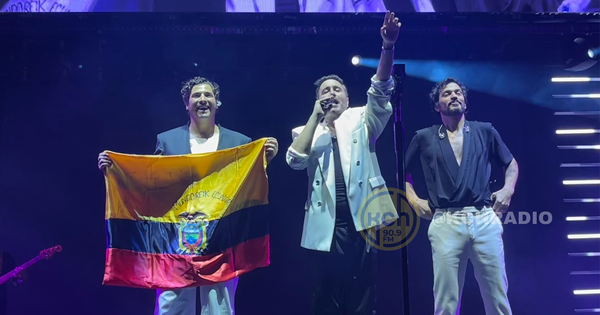 Reik conquistó Guayaquil en una velada 'inolvidable' - KCH FM