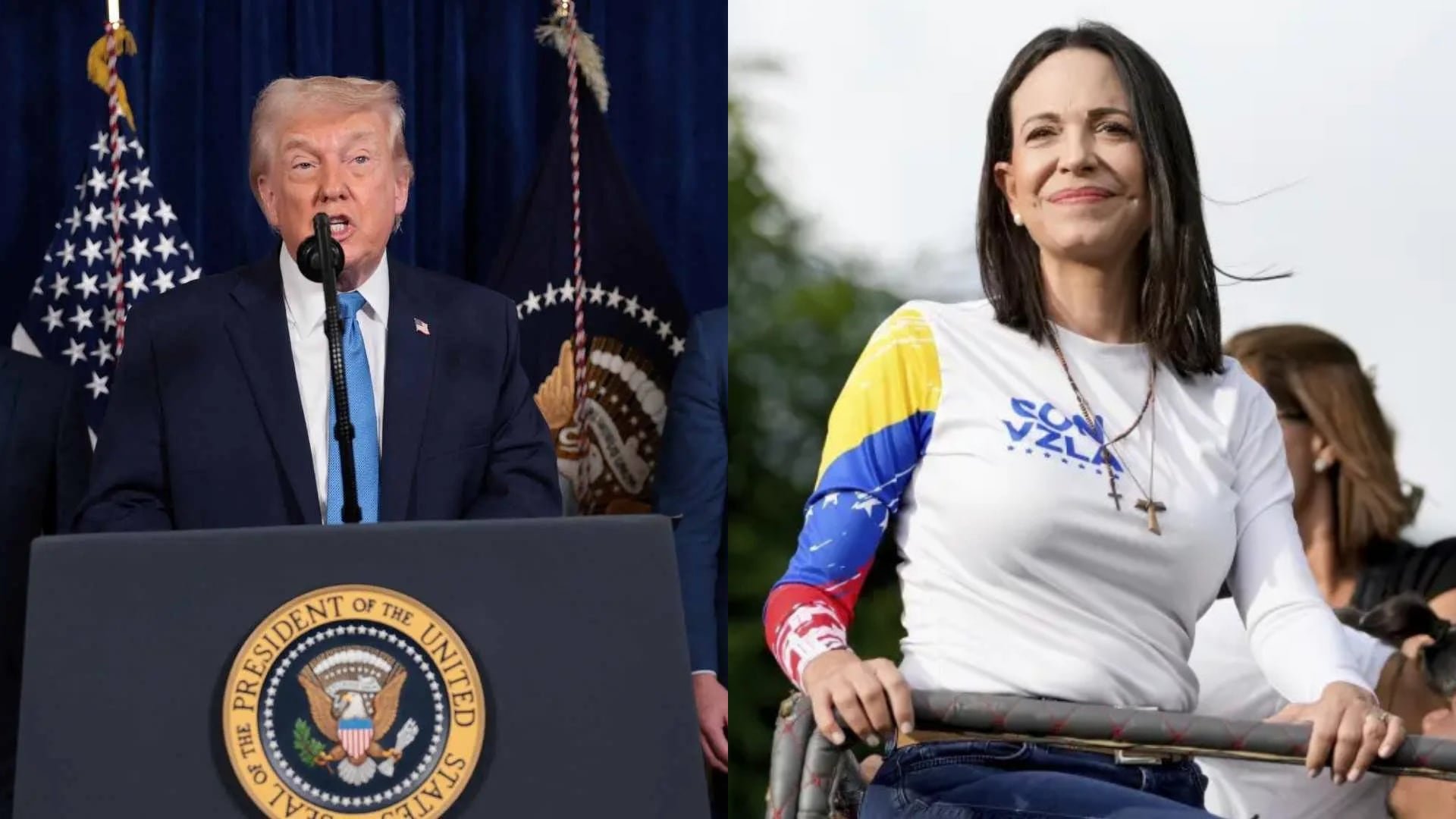 Trump descartaría a María Corina Machado para la transición venezolana ...