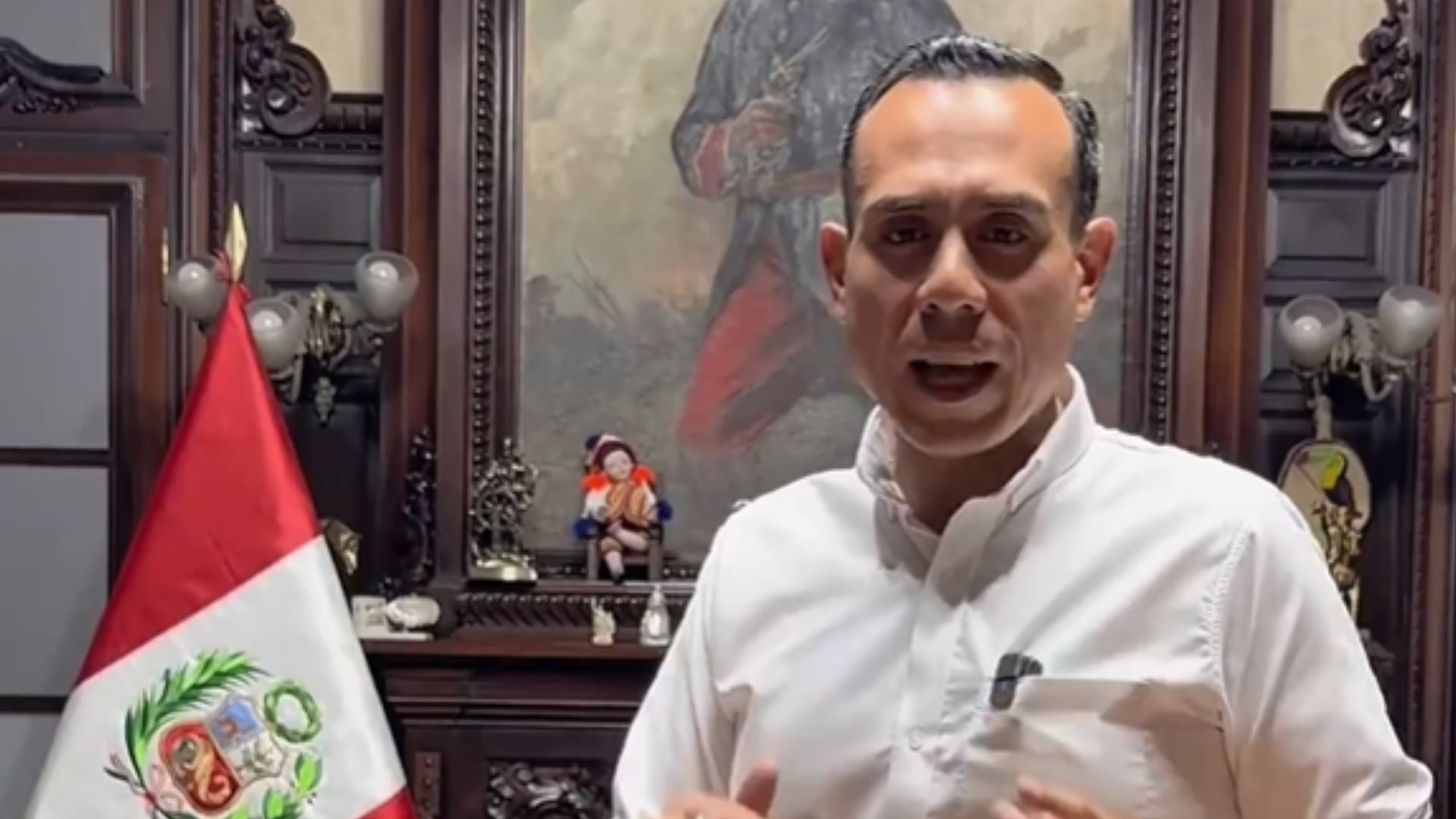 Jerí se aísla en Palacio tras estallido del escándalo Chifagate - KCH FM