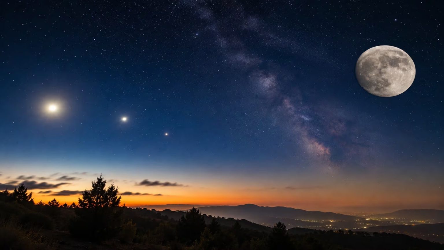 Junio 2026: Luna de Fresa, conjunciones y lluvias de estrellas ...