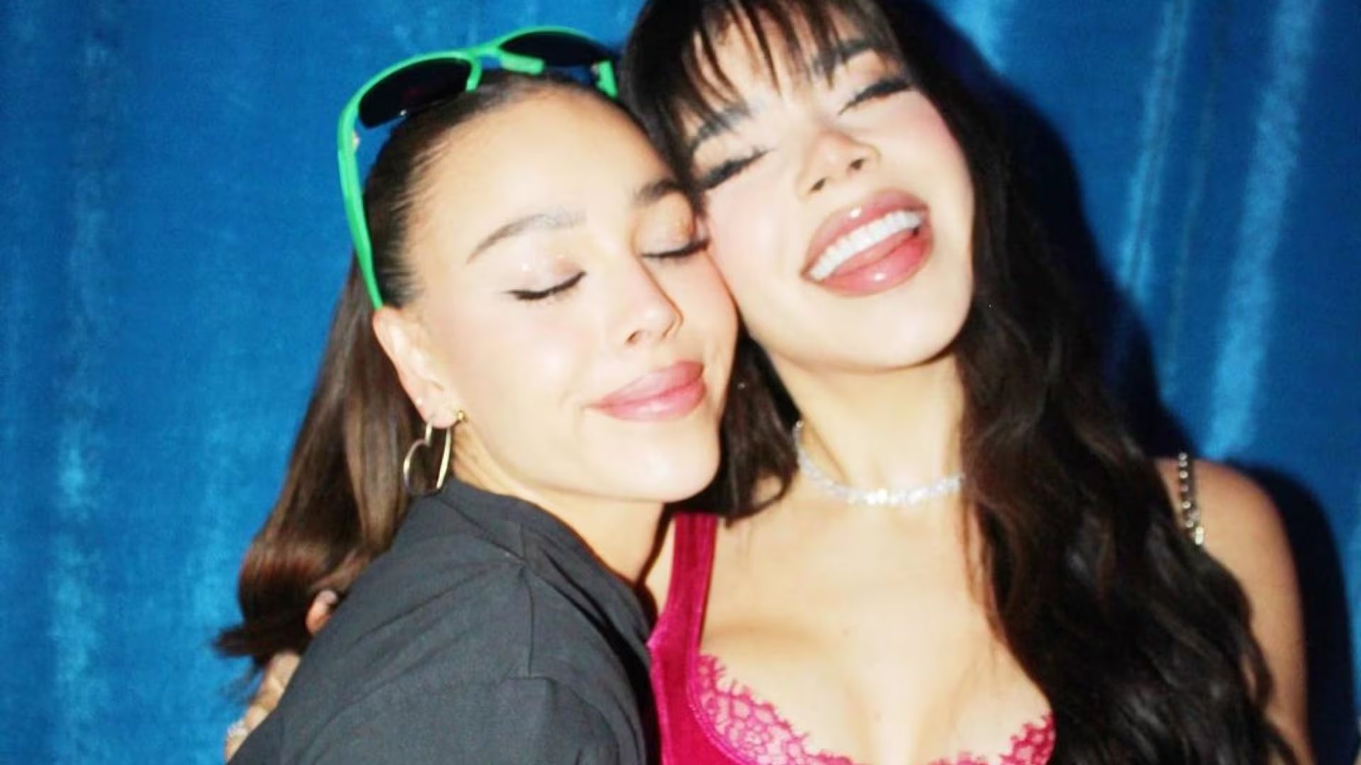 Danna Paola esquiva preguntas sobre ruptura de su amiga Kenia Os con ...