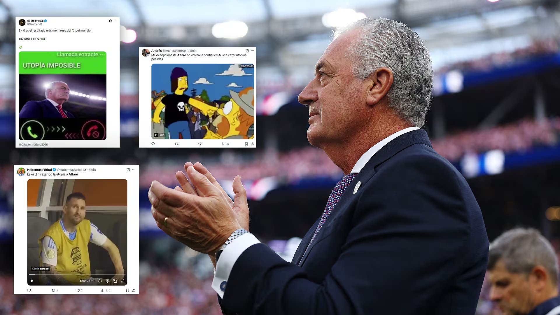 La albirroja sufre paliza 4-1 ante EE.UU. y las redes estallan en memes ...