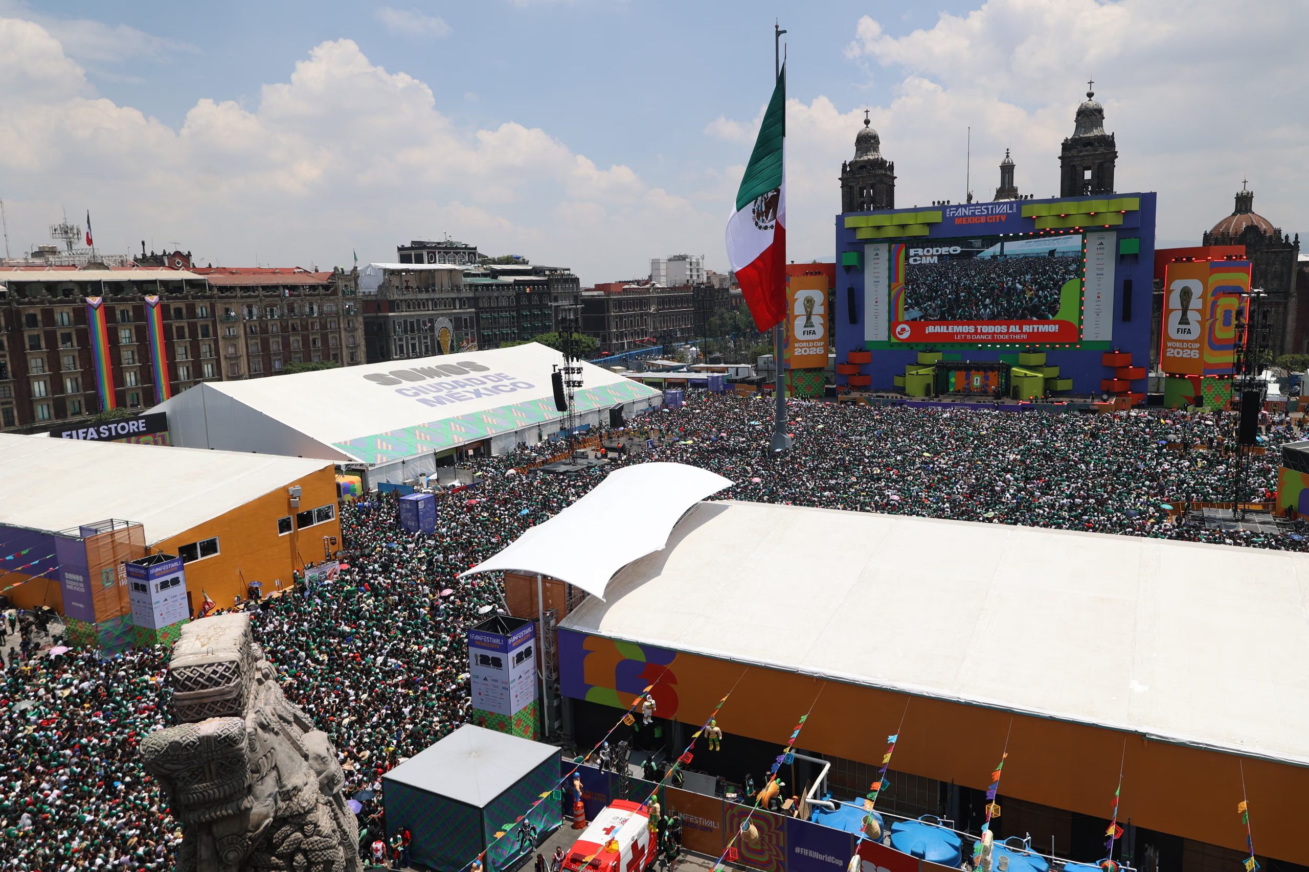 Marcha LGBT+ y FIFA Fan Fest coincidirán en el Zócalo el 27 de junio ...