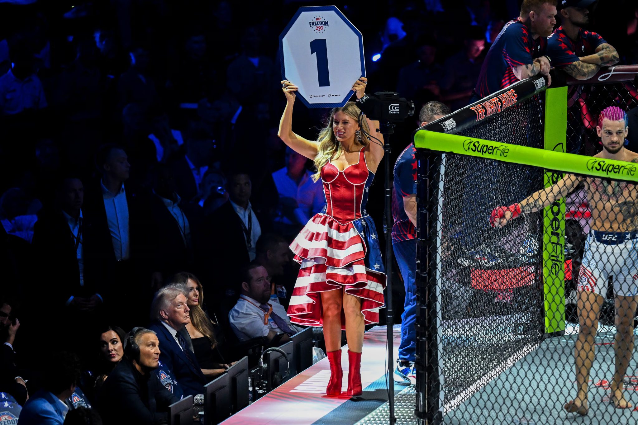 UFC en la Casa Blanca: Trump celebró sus 80 años con peleas en el ...